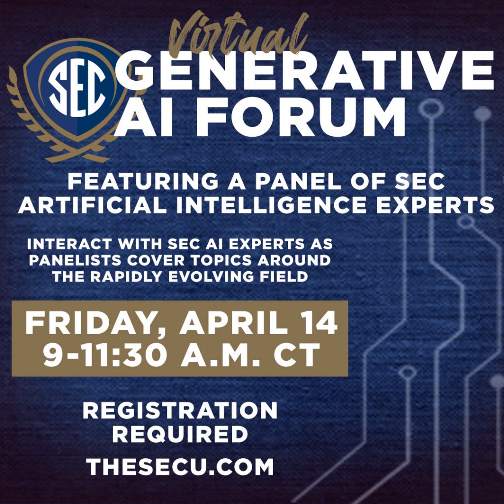 DSI Senior Data Scientist, Dr. Charreau Bell, to be featured on SEC Generative AI Forum in April ...