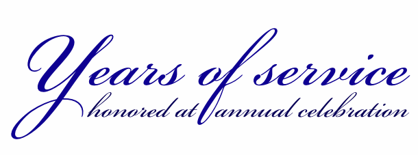 Years Of Service Clip Art