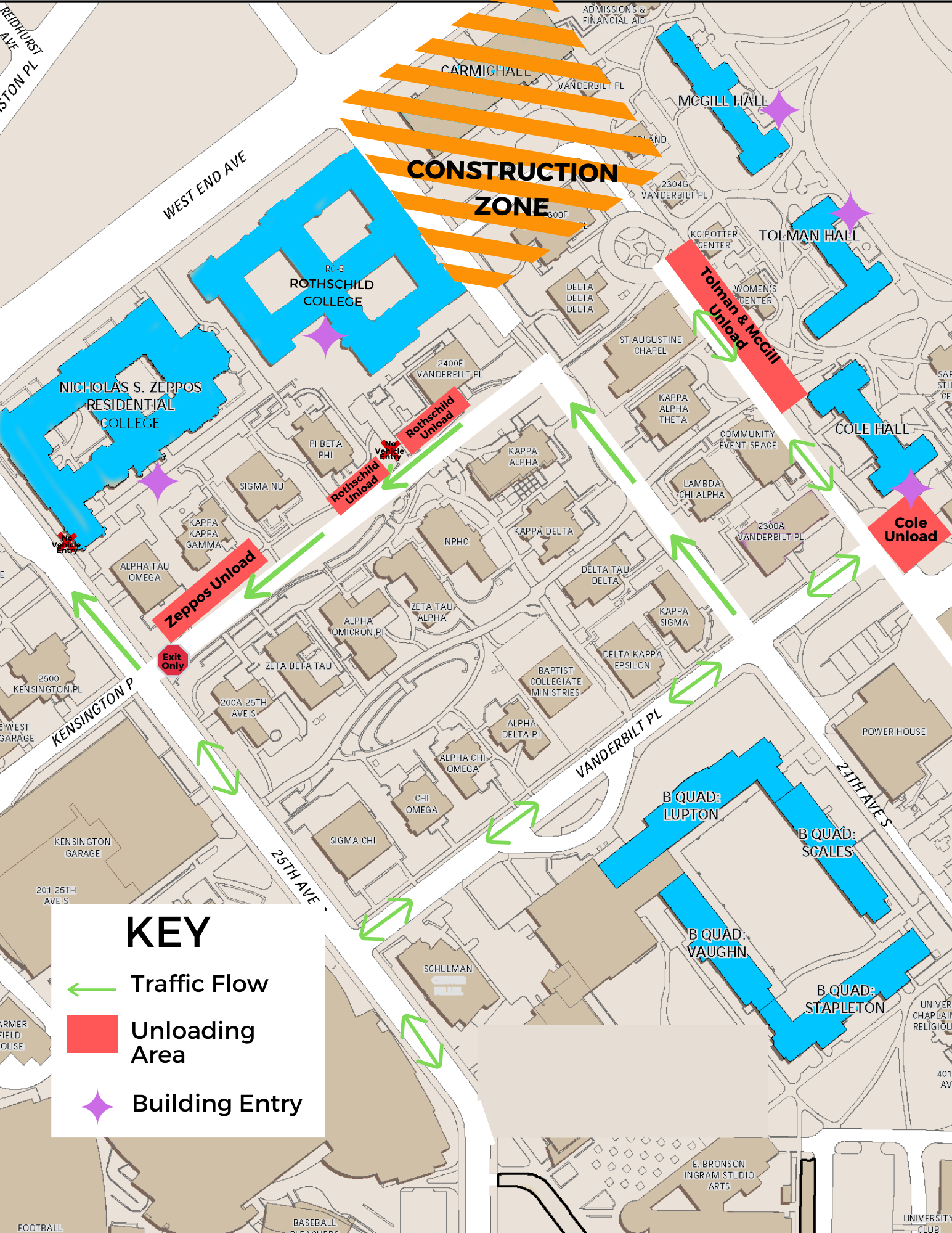 Campus Maps & General Move-In Information | Housing and Residential ...